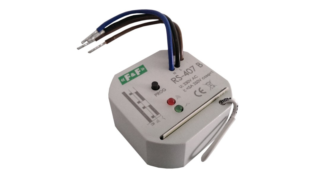 Rolladensteuerung Funksteuerung Relais Bistabil F&F RS-407B 4468 ...